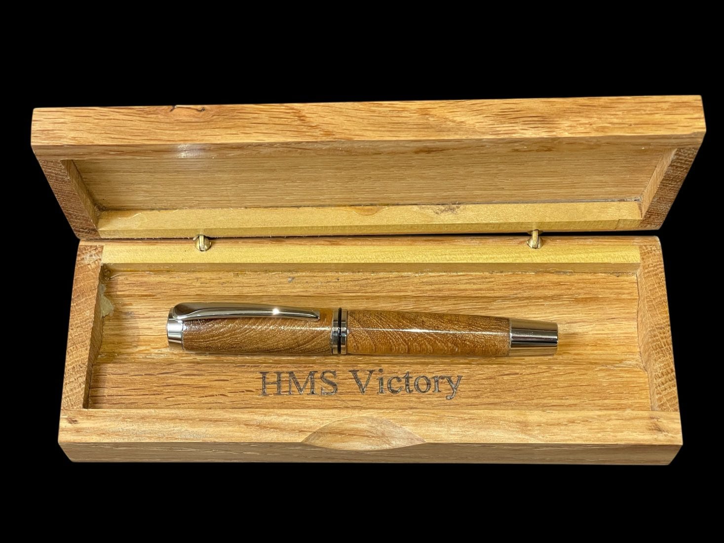 HMS Victory Fountain Pen Handcrafted Historical Writing Gift - Pens Unique